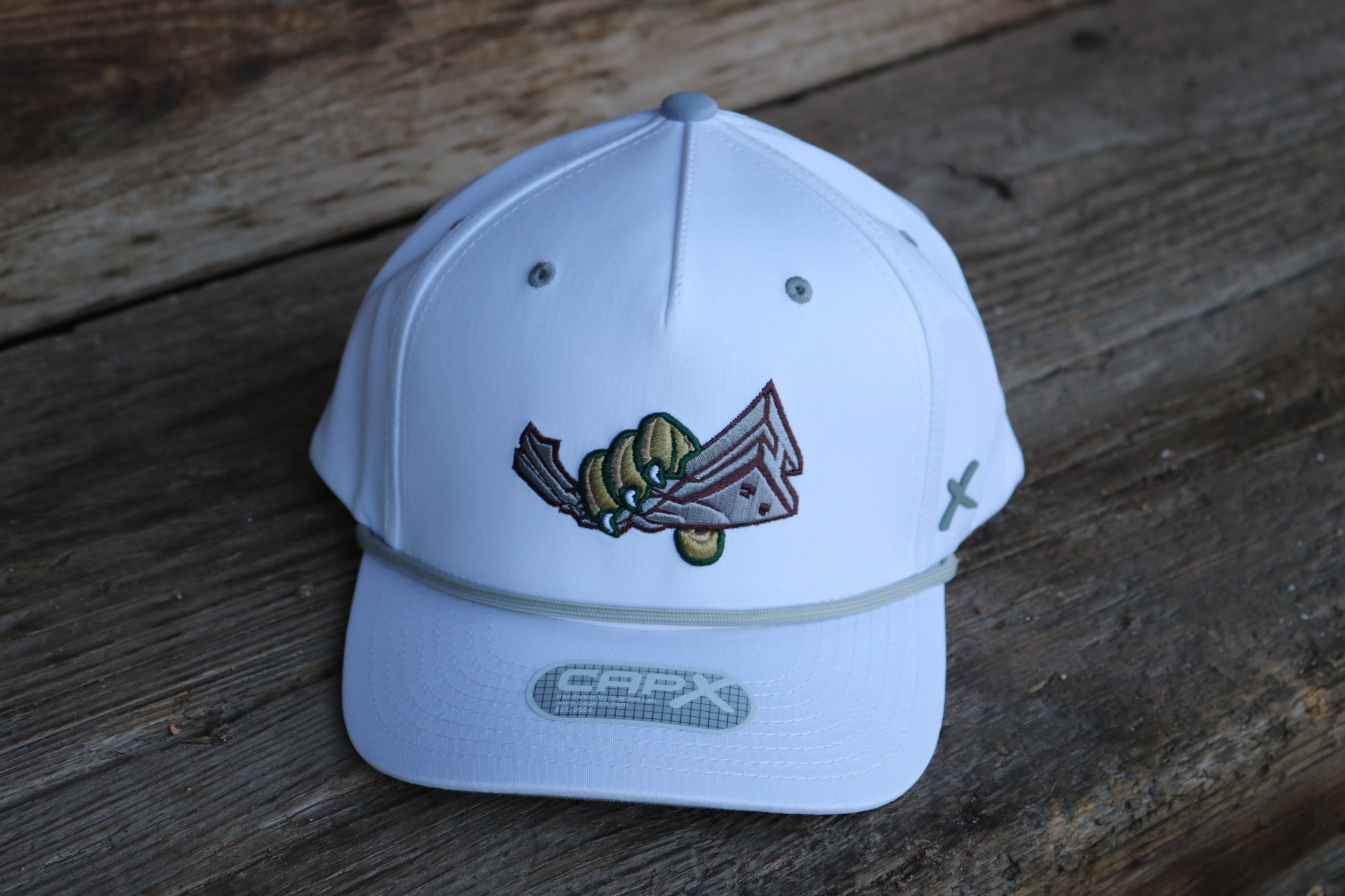 CapX - RailCats Wavelite White/Grey – Gary SouthShore RailCats Team Store